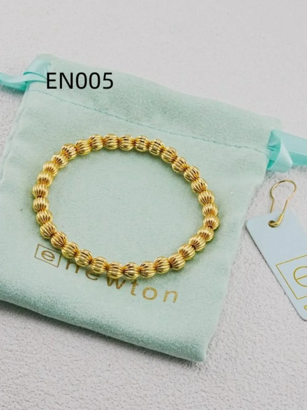 Newton | Jewelry | Enewton Gold Watermelon Bead Bracelet | Poshmark